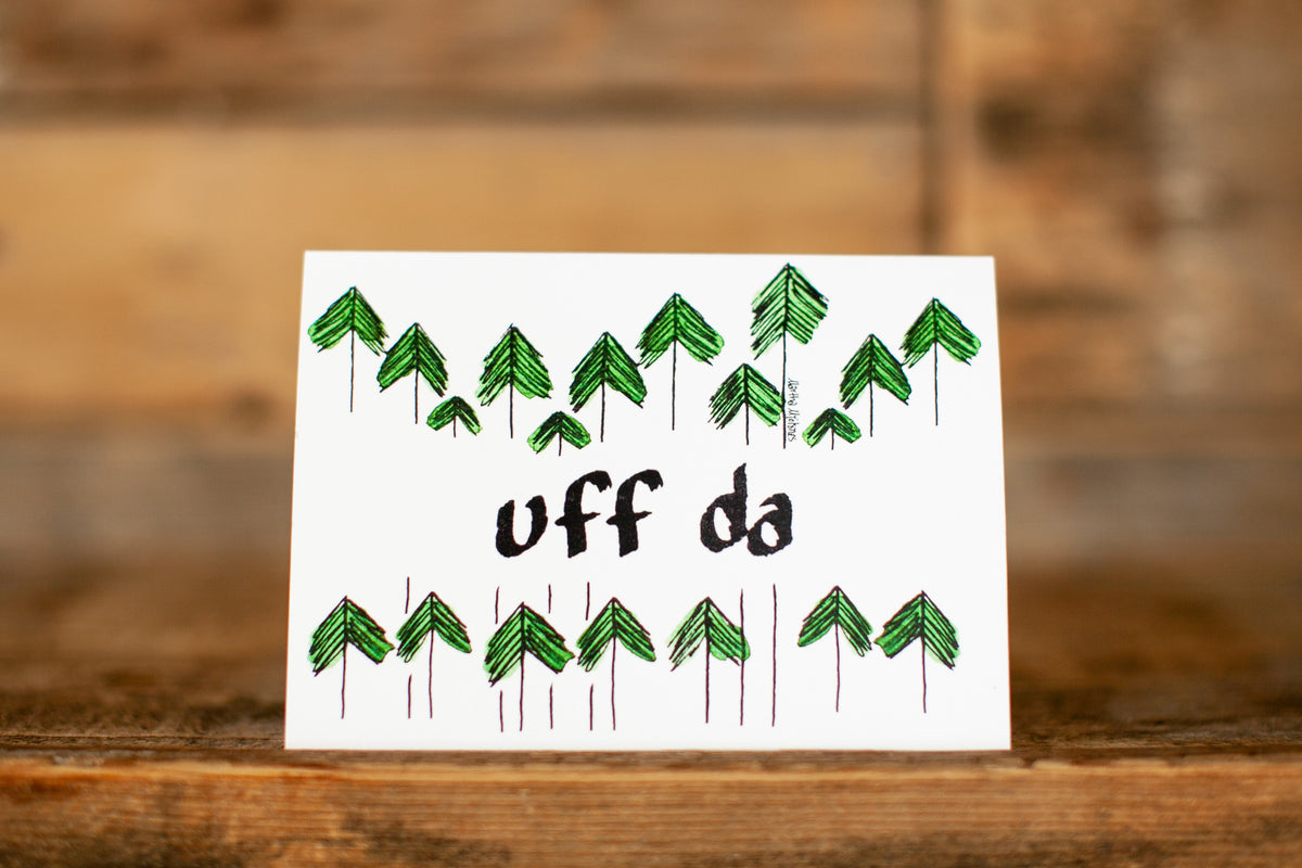 Uff Da card - Set of 5 – Little Viking Art
